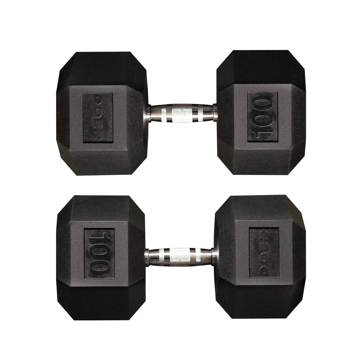 Hex Dumbbells pair 100lb