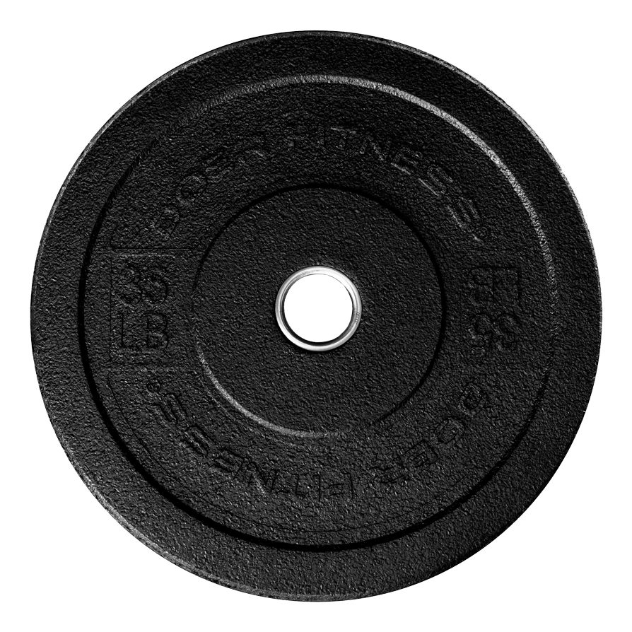 Black CM Plates 35 lb (Pair) | Doer Fitness