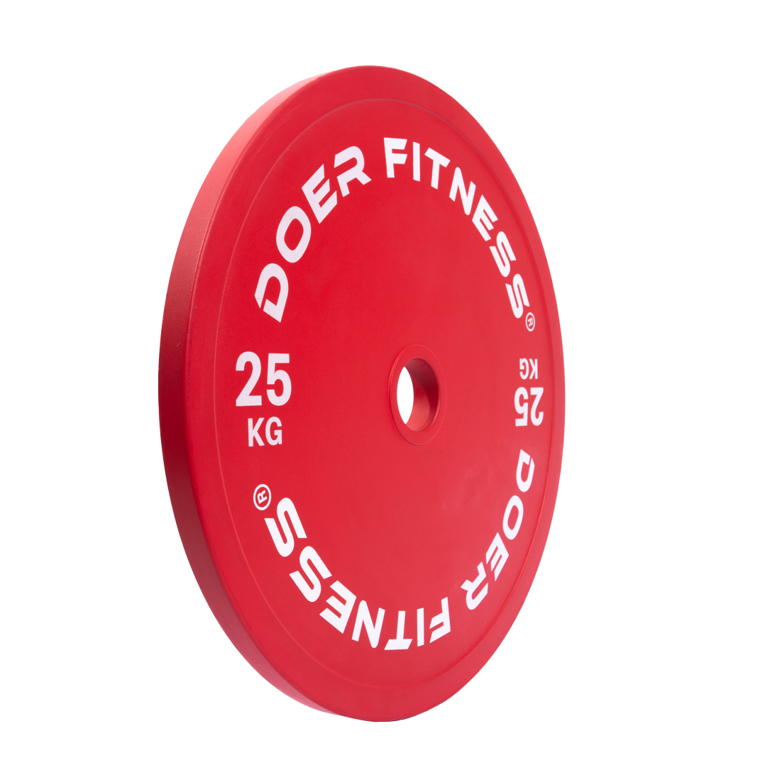 Calibrated Powerlifting Steel Plates 25KG (Pair) | Doer Fitness